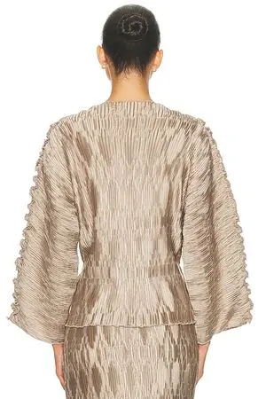 BY MALENE BIRGER Textured Satin Blouse