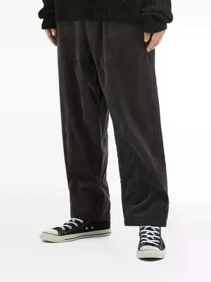 FINGERCROXX Corduroy Drawstring Trousers