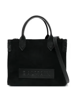 Balmain B-army Embossed-panel Tote Bag