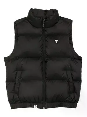 AAPE BY *A BATHING APE® Logo-patch Gilet