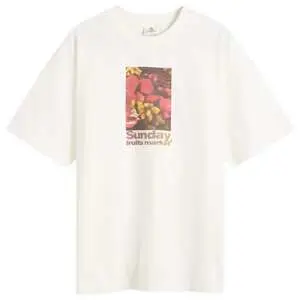 SUNDAYFRUITMARKET Fruits T-shirt - Ivory