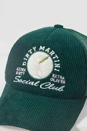 WORN/WEST Cocktail Trucker Hat - Dirty Martini Social Club