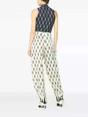 GENNY Knot-pattern Trousers