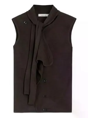Lemaire Tie Detailed Vests For Women