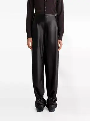 LEMAIRE Adjustable-leg Leather Trousers