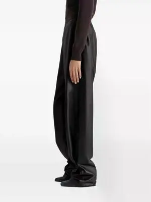 LEMAIRE Adjustable-leg Leather Trousers