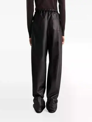 LEMAIRE Adjustable-leg Leather Trousers