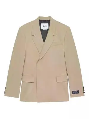 MSGM Buttoned Single-breasted Jacket