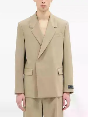 MSGM Buttoned Single-breasted Jacket