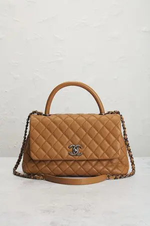 Chanel Caviar Coco Top Handle Bag