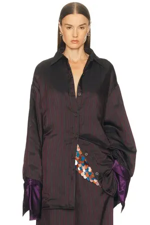 Dries Van Noten Cuffed Shirts For Women