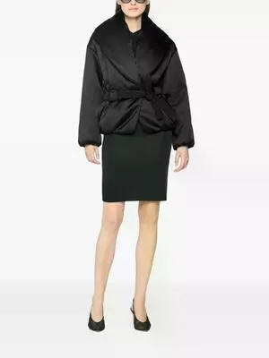 GENNY Pleated-bow Jacket