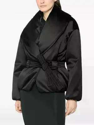 GENNY Pleated-bow Jacket