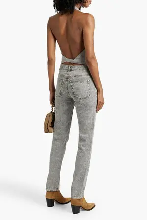 MARANT ETOILE High-rise Slim-leg Jeans