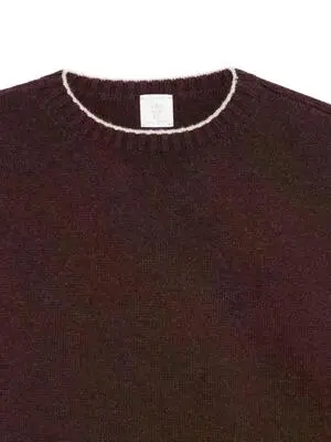 Eleventy Contrasting-trim Sweater