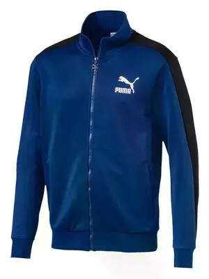 PUMA T7 Side-stripe Track Jacket - Blue