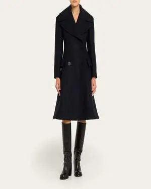 Burberry Silverlake Double-breasted Wool Coat