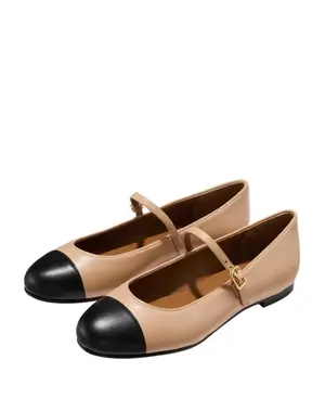 MARGAUX LONNBERG The Cap-toe Demi Jane Flats