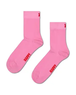 Happy Socks Solid Half Crew Socks, Pack Of 3