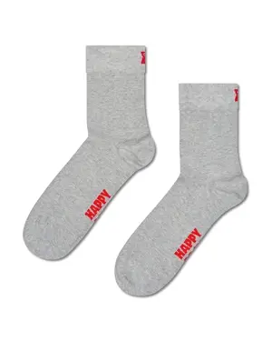 Happy Socks Solid Half Crew Socks, Pack Of 3