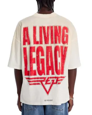 REPRESENT Living Legacy Tee - Ecru