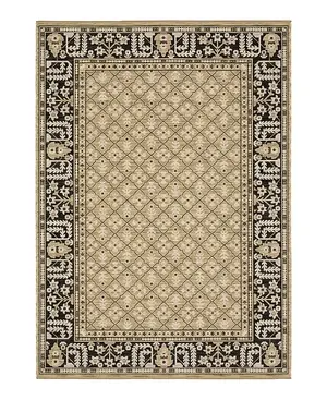 ORIENTAL WEAVERS Acacia Aca12 Area Rug 6'7x9'6 - Tan