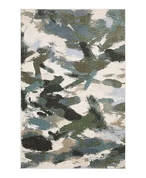 ORIENTAL WEAVERS Tisdell Tis04 Area Rug 5'3x7'6 - Blue