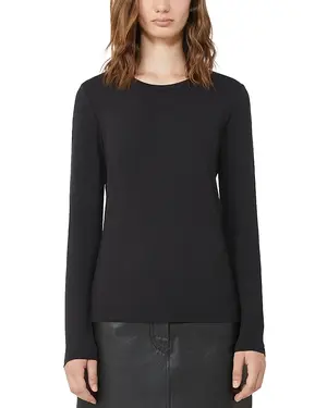 Max Mara Long Sleeve Tee - Black