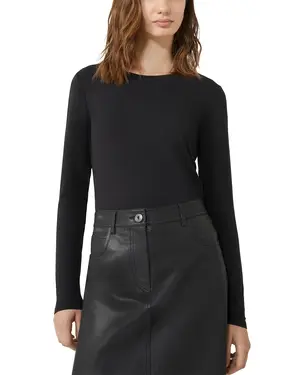 Max Mara Long Sleeve Tee - Black