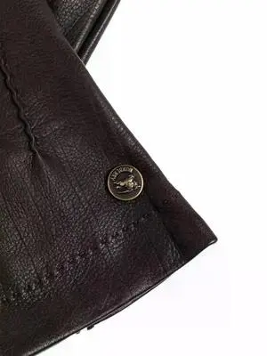 Burberry Topstitched Gloves