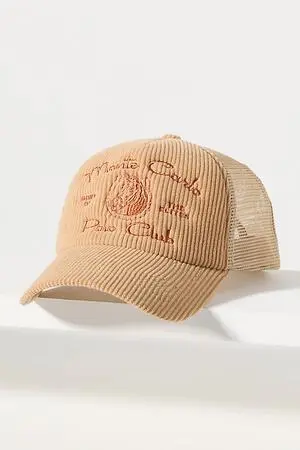 WORN/WEST Trucker Hat - Tan Monte Carlo