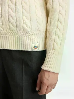 Bally Cable-knit Turtleneck Sweater