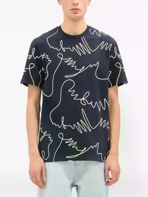 MSGM Logo-print T-shirt