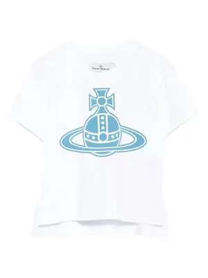 VIVIENNE WESTWOOD Paris Orb T-shirt - White