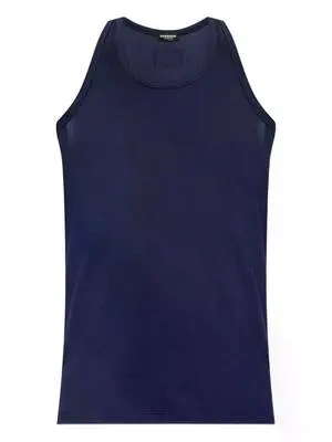Dsquared2 Logo-patch Vest - Blue