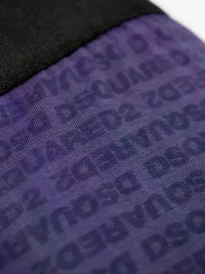 Dsquared2 Logo-pattern Boxers - Purple