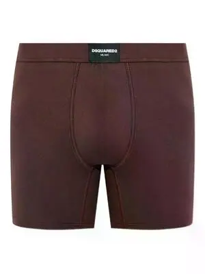 Dsquared2 Logo-patch Boxers - Brown