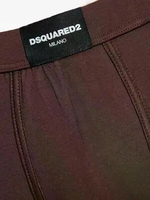 Dsquared2 Logo-patch Boxers - Brown