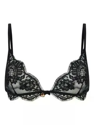 Dsquared2 Floral-lace Bra - Black