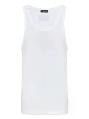 Dsquared2 Logo-patch Vest - White
