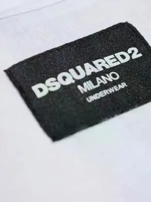 Dsquared2 Logo-patch Vest - White