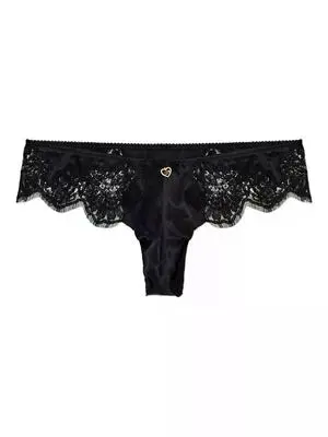 Dsquared2 Lace-detail Briefs - Black
