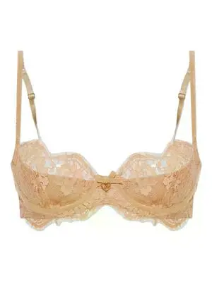 Dsquared2 Floral-lace Bra - Neutrals
