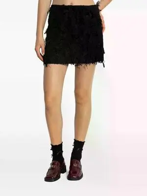 SAMSOE SAMSOE Samajsan Frayed Mini Skirt