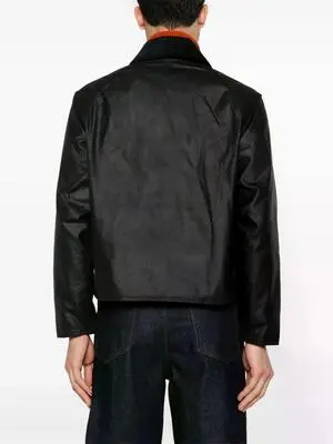 Barbour Corduroy Collar Waxed Jacket