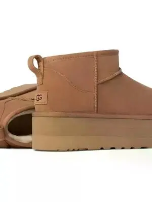 UGG Classic Ultra Mini Platform Boots - Brown