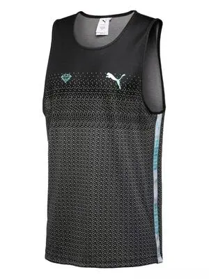 Puma Printed Sport Tops For Men
