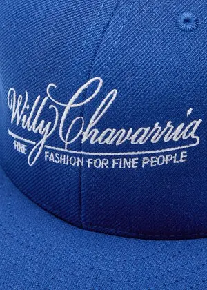 WILLY CHAVARRIA Logo-embroidered Twill Cap