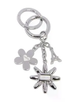 LANCEL Champ De Mars Logo-engraved Keyring - Silver