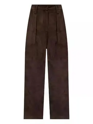 Brunello Cucinelli Suede Trousers